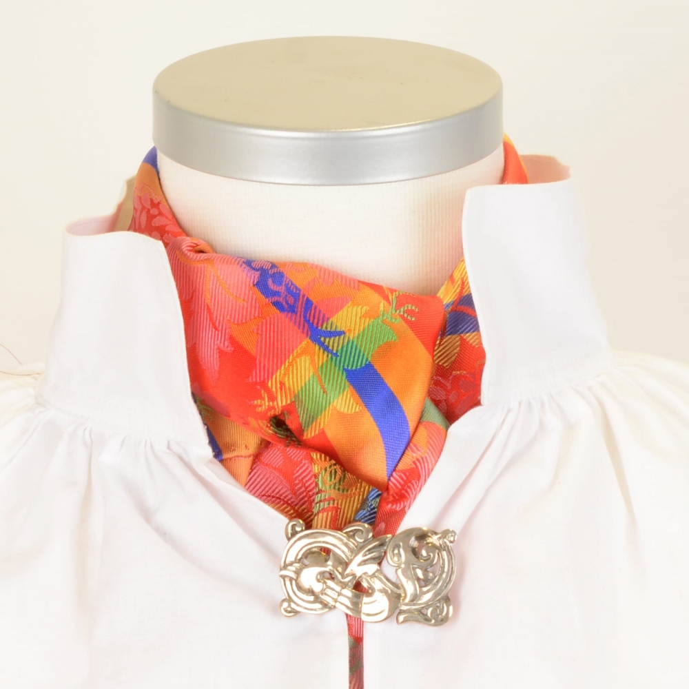 Silkeskjerf Tyrihans, Madeleine 01 | Tonesbunadstue.no. Alt til bunad